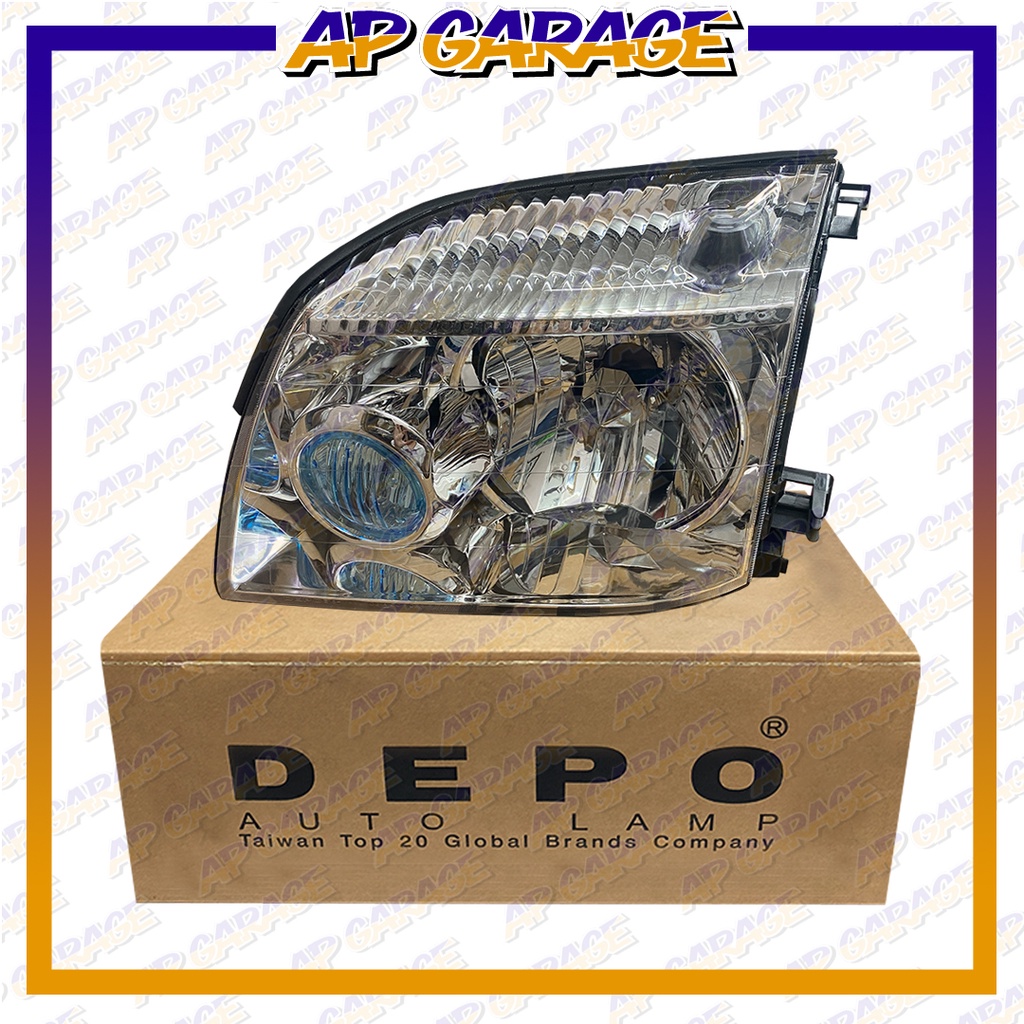 [ORIGINAL DEPO TAIWAN] Nissan X-Trail (2001) Headlamp Head Lamp Light ...