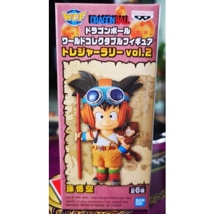 Original Banpresto Bandai Dragon Ball WCF World Collectable Figure Treasure Rally Vol.2 Goku ...