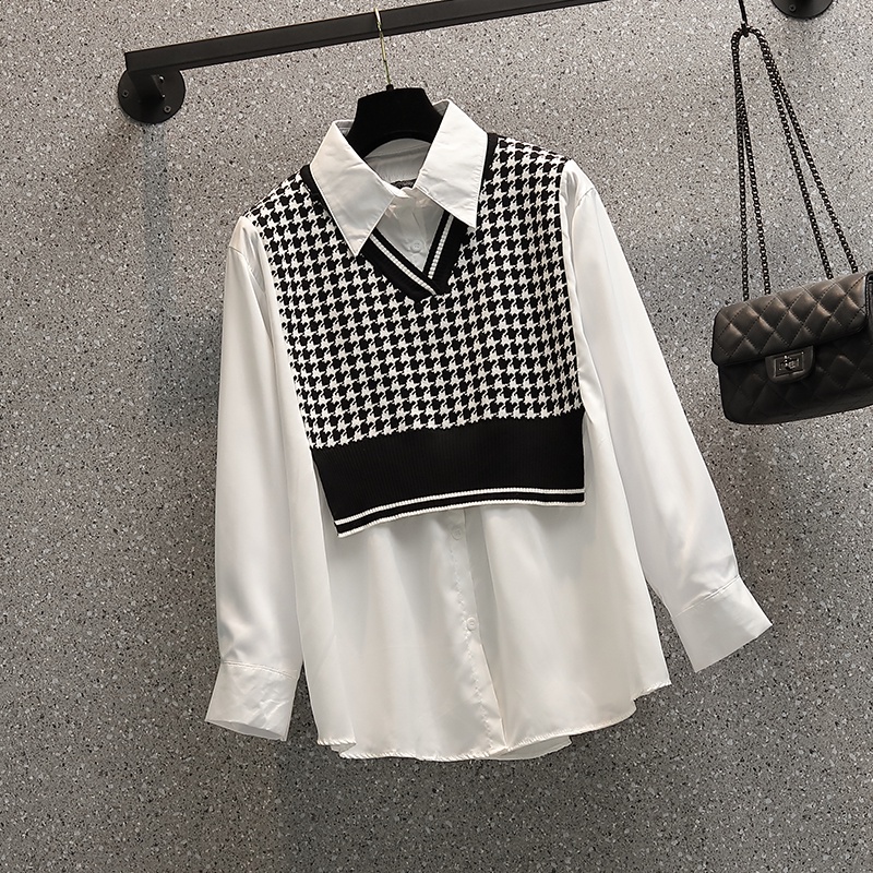 Becky Fake Layer Top White | Shopee Malaysia