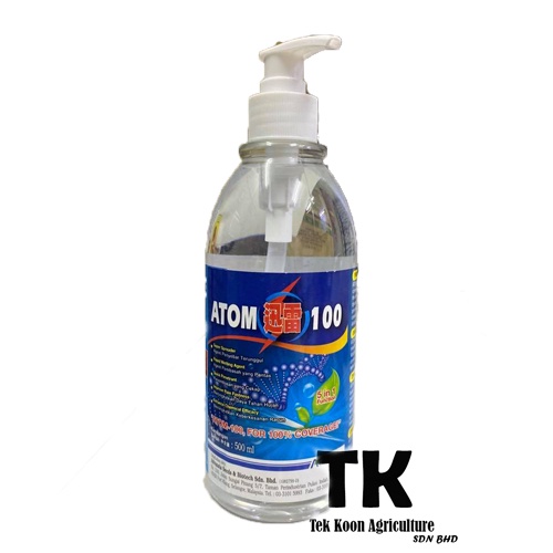 ATOM 100 | Advansia | Agen Pelekat dan Pembasah | ATOM 100 -500 ML ...