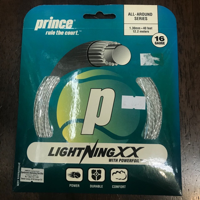Prince Tennis String Lightning XX | Shopee Malaysia