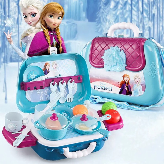 PROMO 🔥🔥Disney Frozen kitchen playset Frozen makeup playset 2 in 1 ...