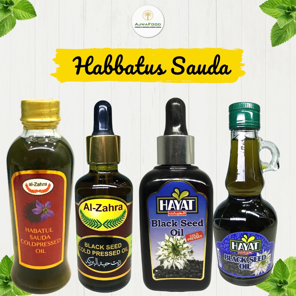 Habbatus Sauda Blackseed Oil Minyak Al Zahra Hayat (Variasi) | Shopee ...