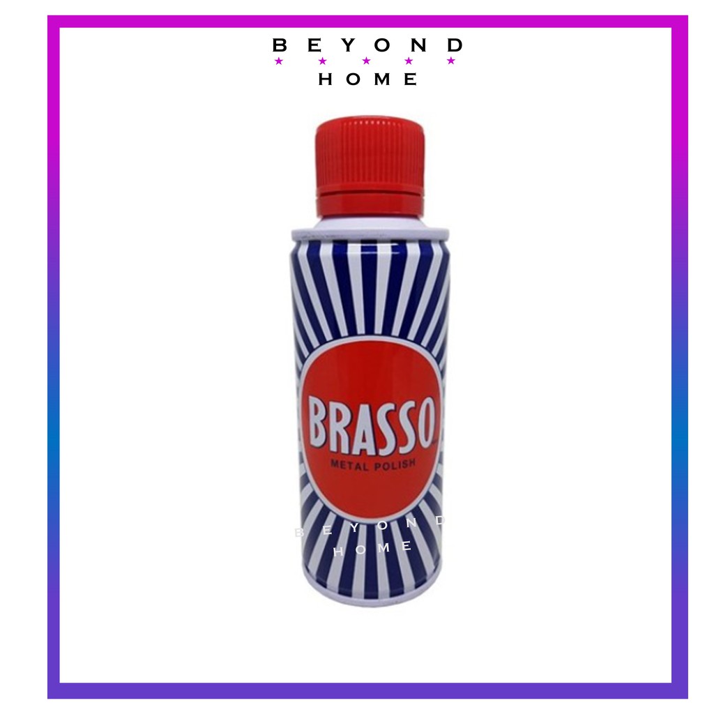BRASSO 200ml Metal Polish Clean / Multi Polish Liquid Brass / Copper ...