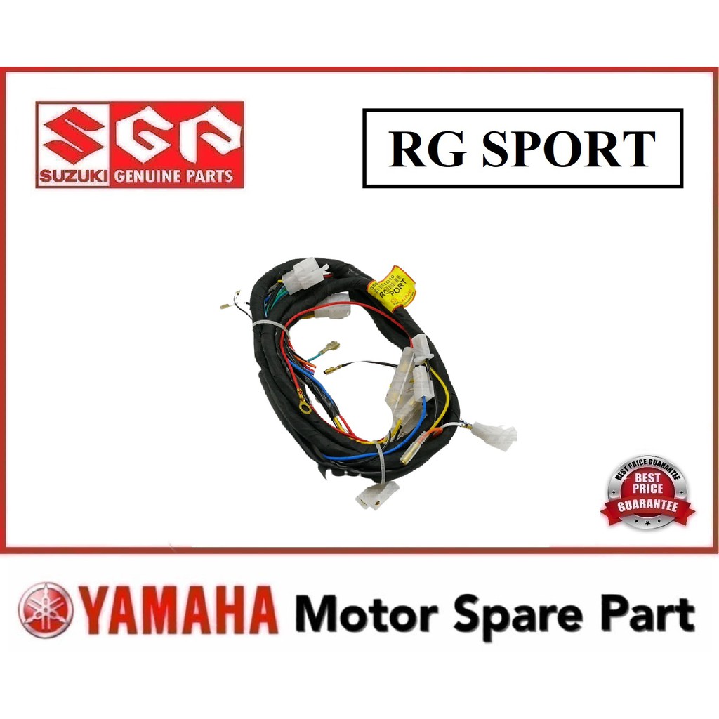 SUZUKI RG SPORT WIRING SET // WIRE SET WIRE HARDNESS RGSPORT RG-SPORT ...
