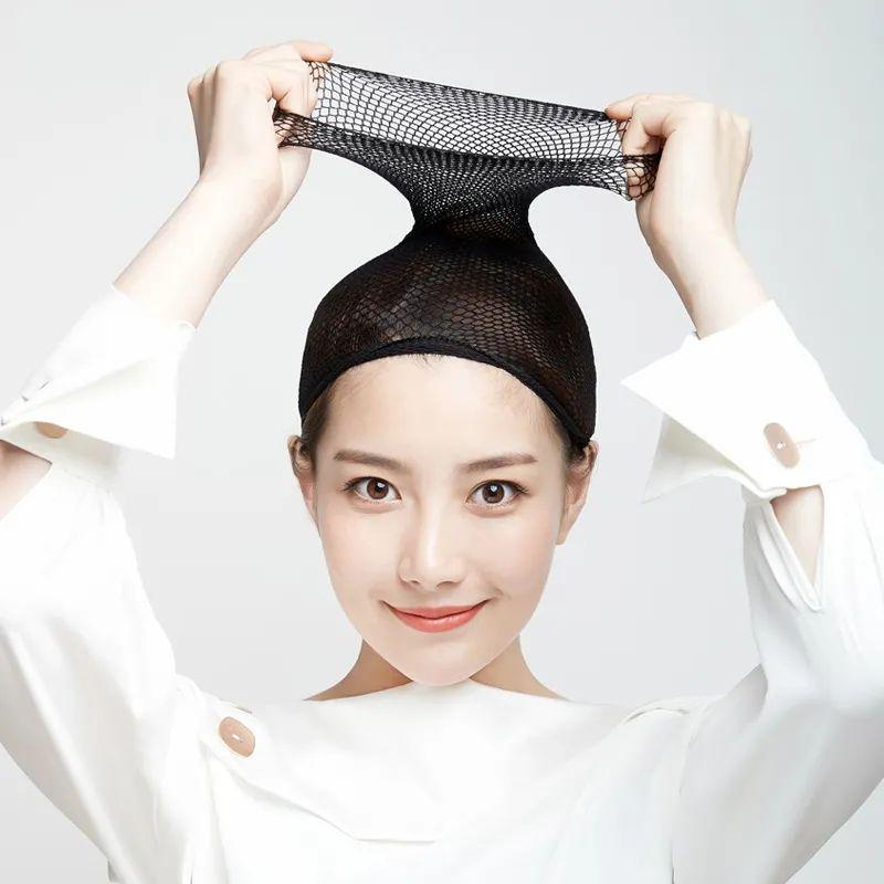1Pc Two-end Open Ended Mesh Wig Hair Net / New Fashion Nylon Hairnet ...