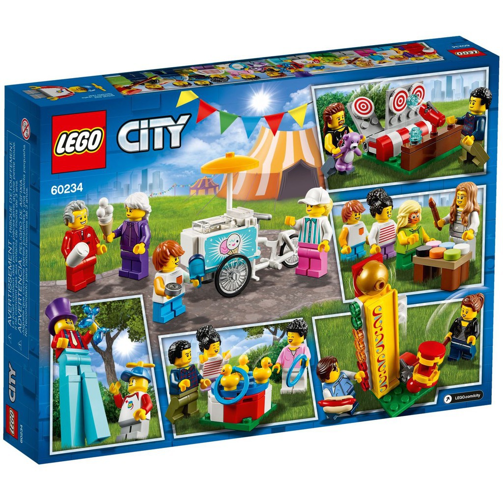 LEGO 60234 People Pack Fun Fair | Shopee Malaysia