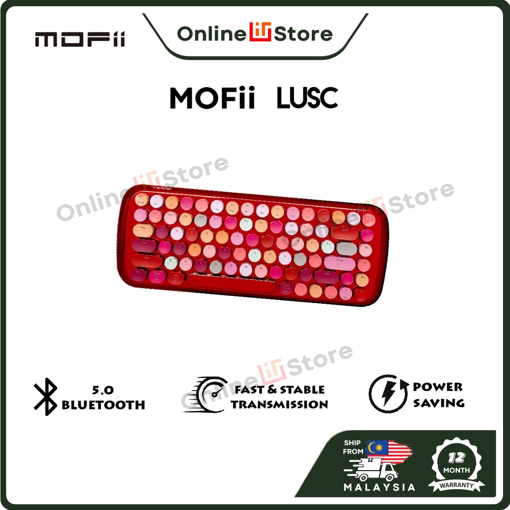 MOFII LUSC Mechanical Wireless Bluetooth Gaming Keyboard | Shopee Malaysia