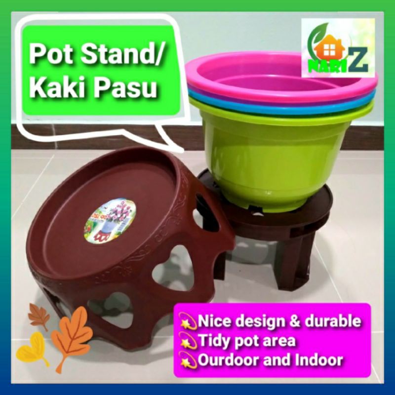 💥1 Pc💥Flower pot stand👍Stand pasu👍Kaki pasu👍Flower pot stand👍Flower pot ...