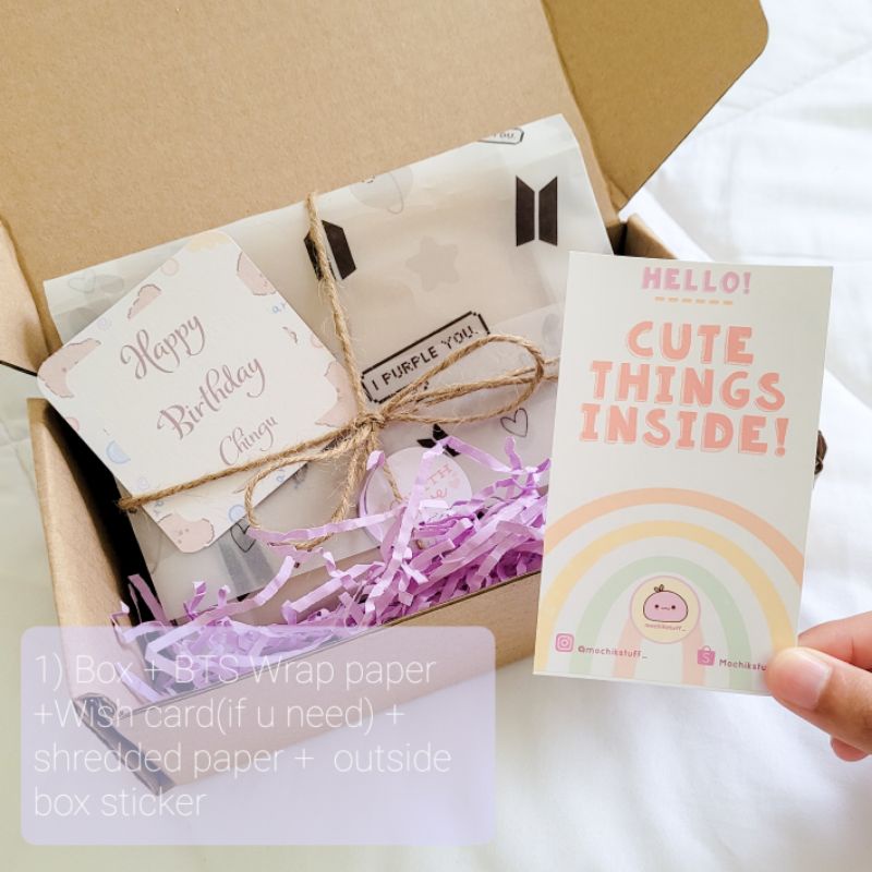 EXTRA PACKAGING/Box/Request (Box only not include products) | Shopee ...