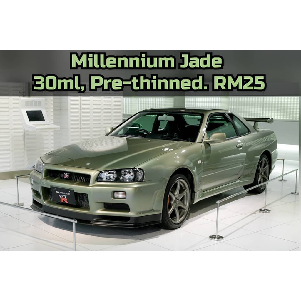 Millennium Jade Colour. For Airbrush, Pre-thinned. | Shopee Malaysia
