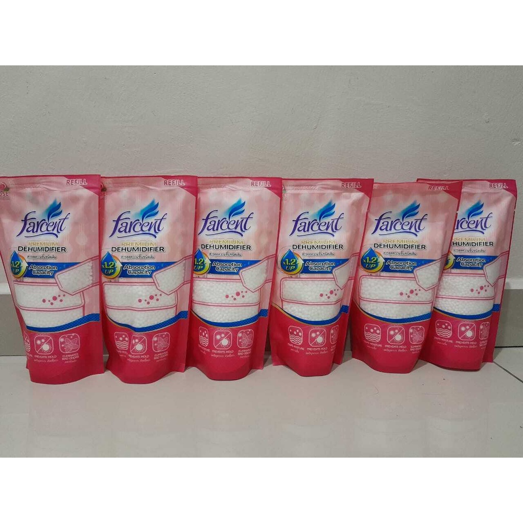 FARCENT Dehumidifier Refillable Refill 660ml-Rose Fragrance | Shopee ...
