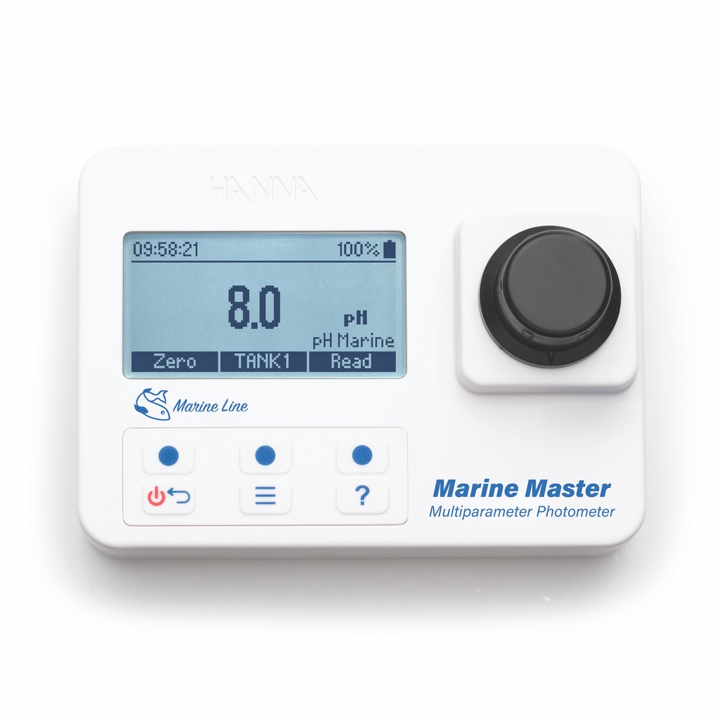 Hanna HI97105 Marine Master Multiparameter Photometer (Ca, Alk, Nitrate ...