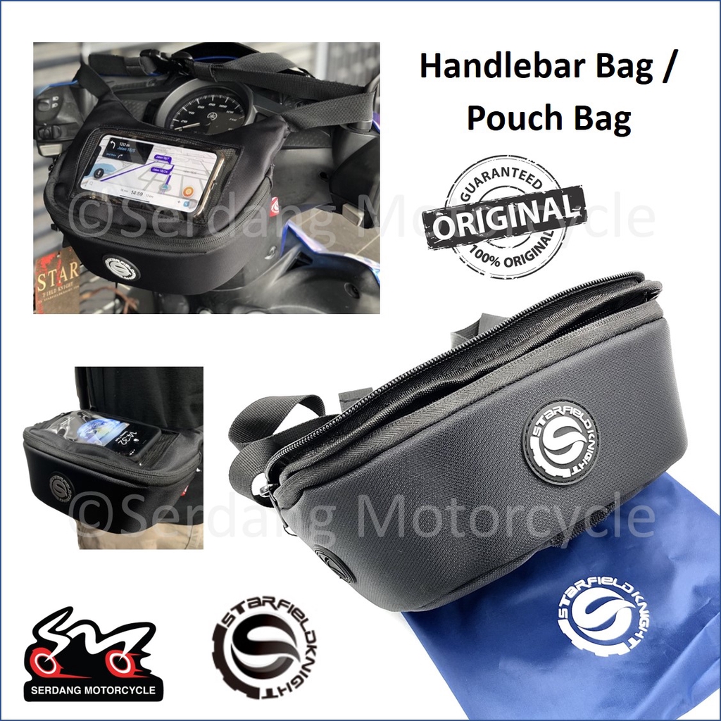 Star Field Knight SKB328 Motorcycle Handlebar Bag GPS Navigation Pouch ...