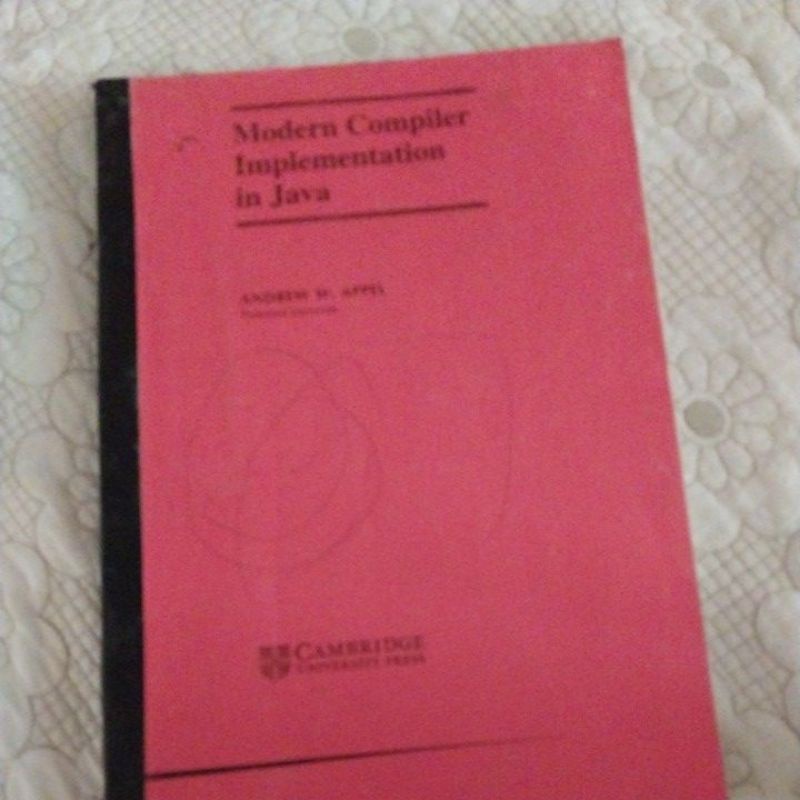 buku terpakai modern compiler implementation in java | Shopee Malaysia