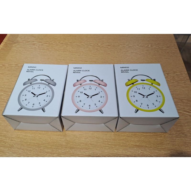 Miniso alarm clock | Shopee Malaysia