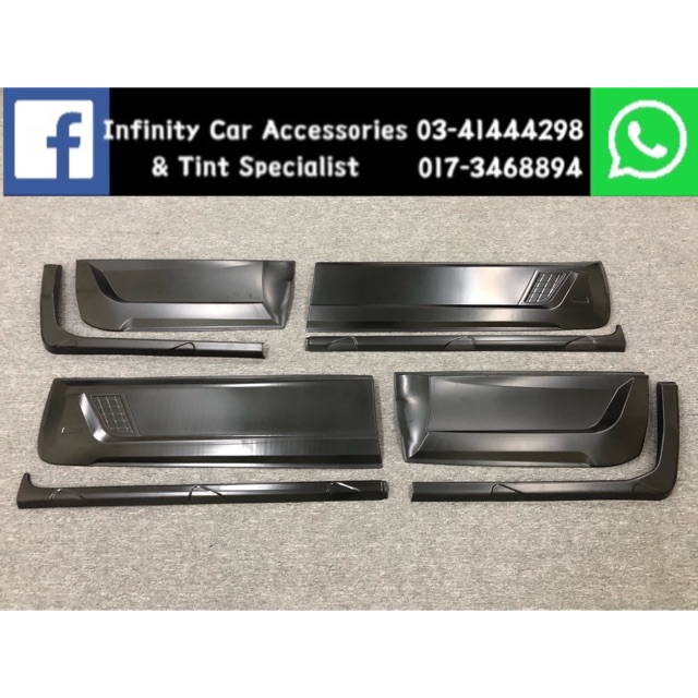 Nissan Navara np300 2015-2020 side door panel cladding cover | Shopee ...