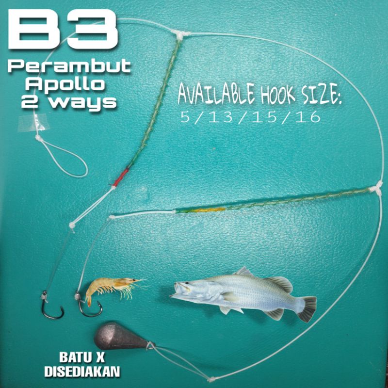 PERAMBUT SIAKAP / JENAHAK / KACI / KERAPU / DLL UNTUK MANCING KOLAM ...