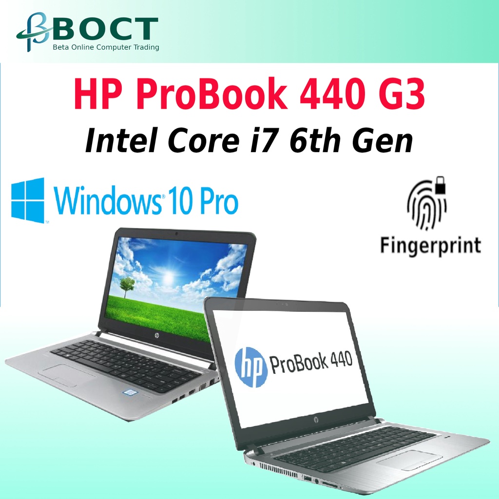 HP ProBook 440 G3 / Intel Core i7 6th Gen / AMD Radeon R7 / Diagonal 14 ...
