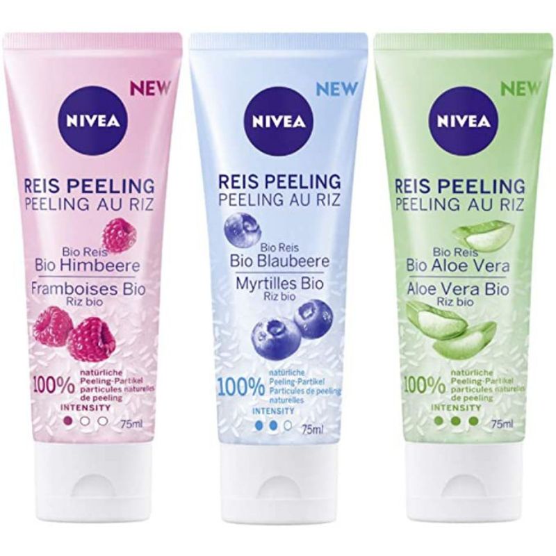 Nivea Organic Rice Scrub 75ml | Shopee Malaysia