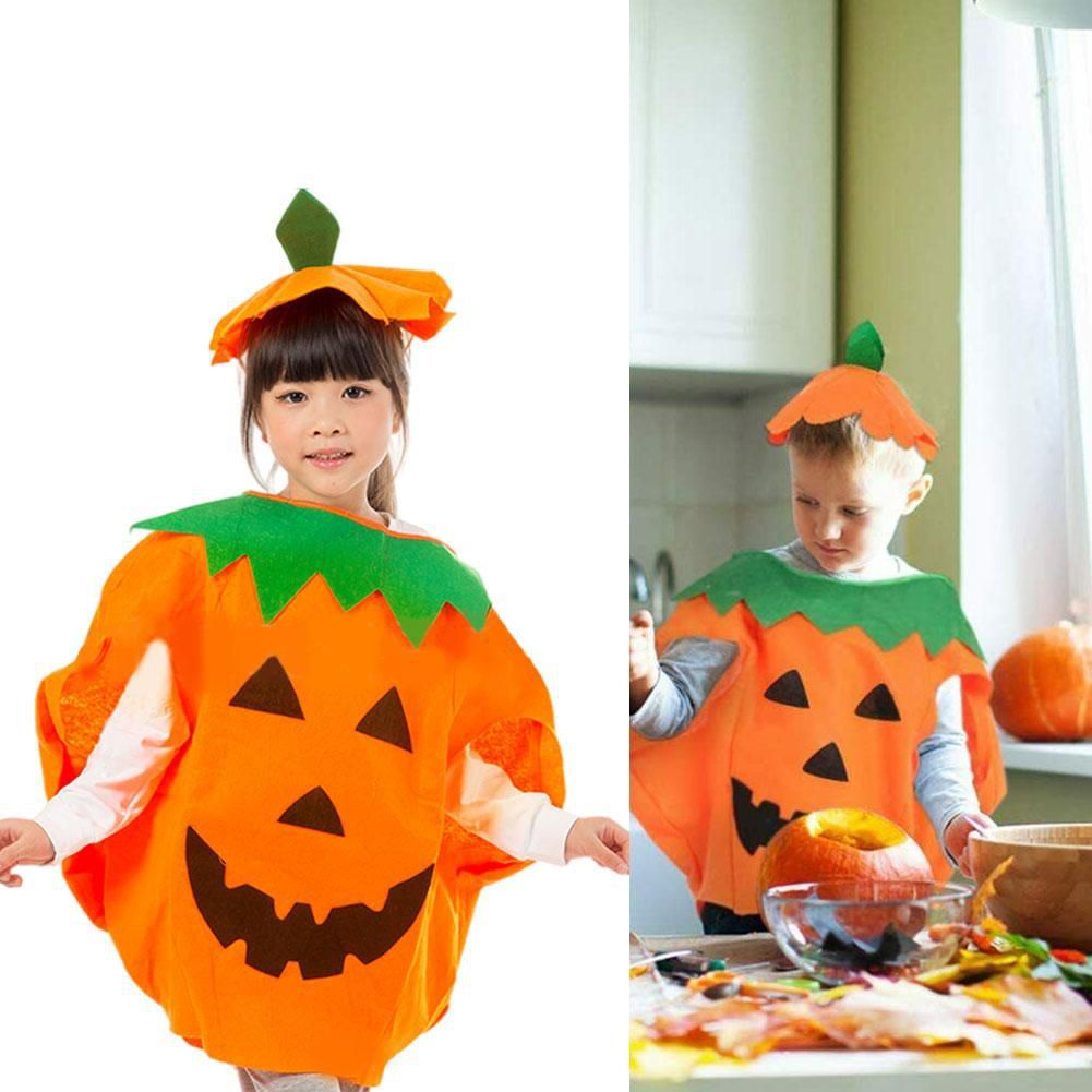 Cosy Comfortable And Pumpkin Costume Set For Dress-up Halloween ...