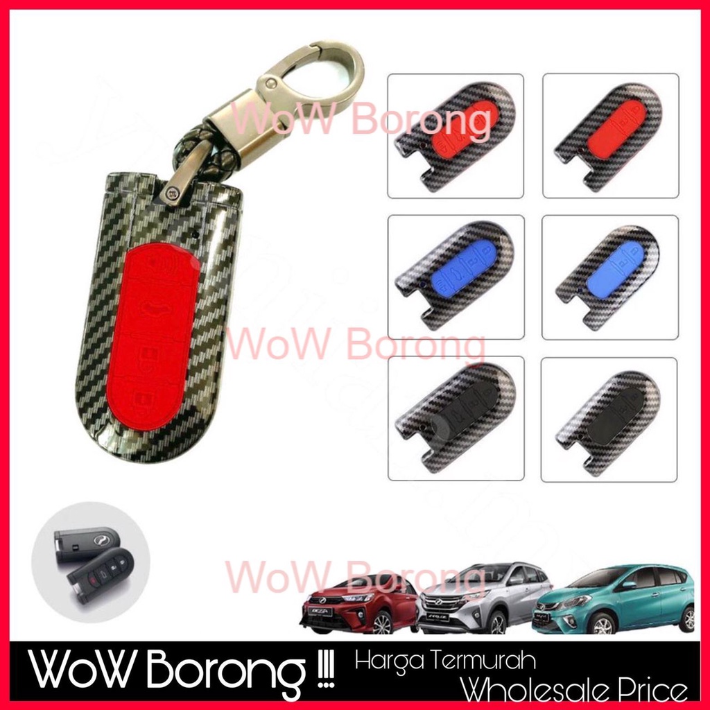 Perodua Bezza / All-New Myvi / Aruz Keyless Remote Carbon Fibre Hard ...