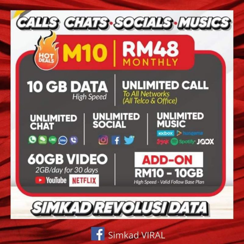 simkad TuneTalk unlimited data dan call | Shopee Malaysia