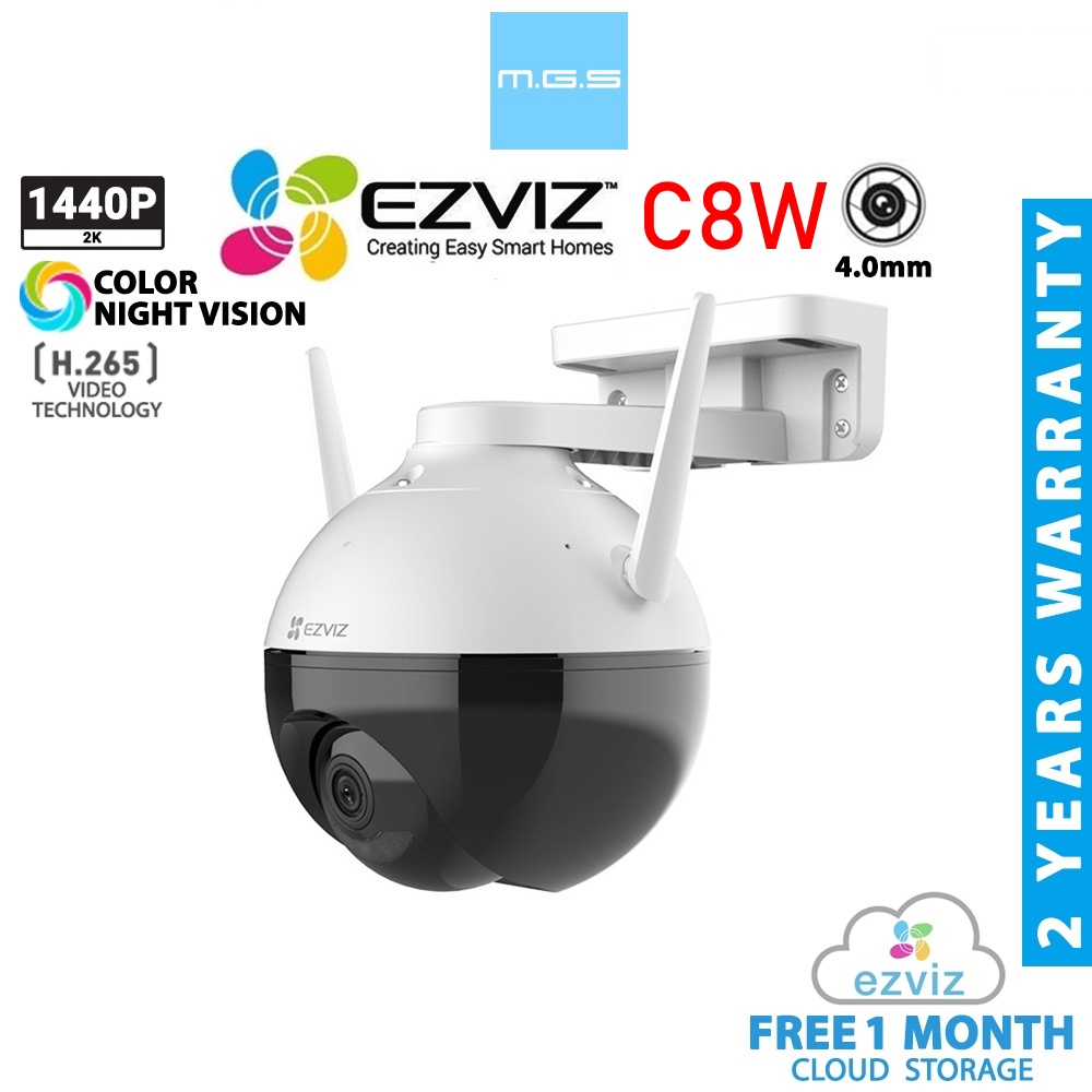 EZVIZ C8W C8C 1080P 1440P PTZ Pan & Tilt Outdoor Wireless Security CCTV ...