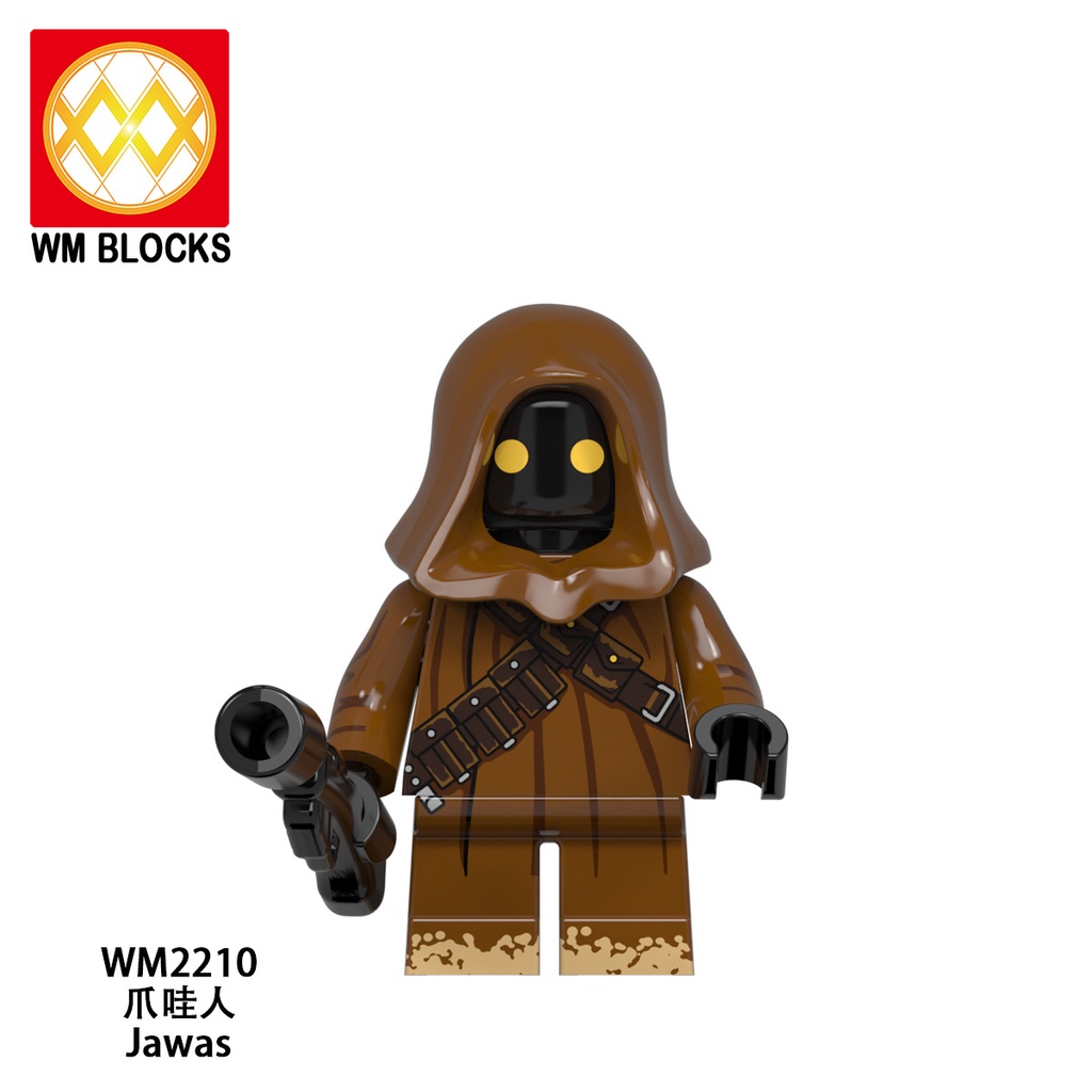 Star Wars Minifigures Building Blocks Toys Mandalorian Series Ahsoka ...
