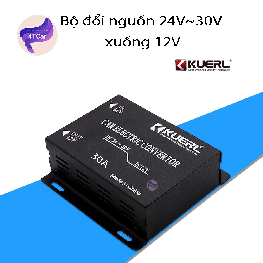 Genuine KUERL 24V~30V to 12V truck power adapter | Shopee Malaysia