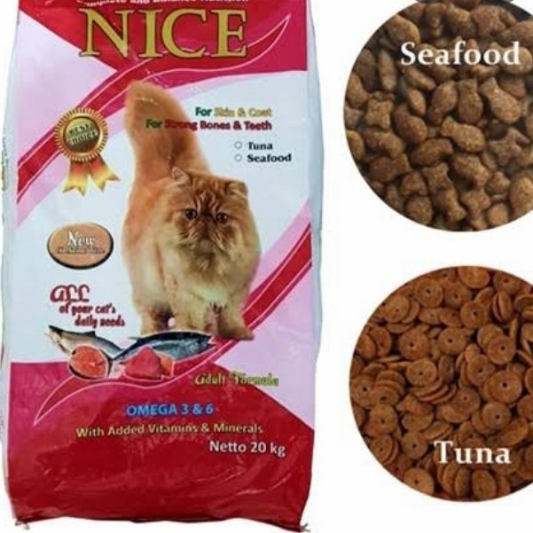 Cat Food - Nice Cat Food 20kg (Ecedition) | Shopee Malaysia