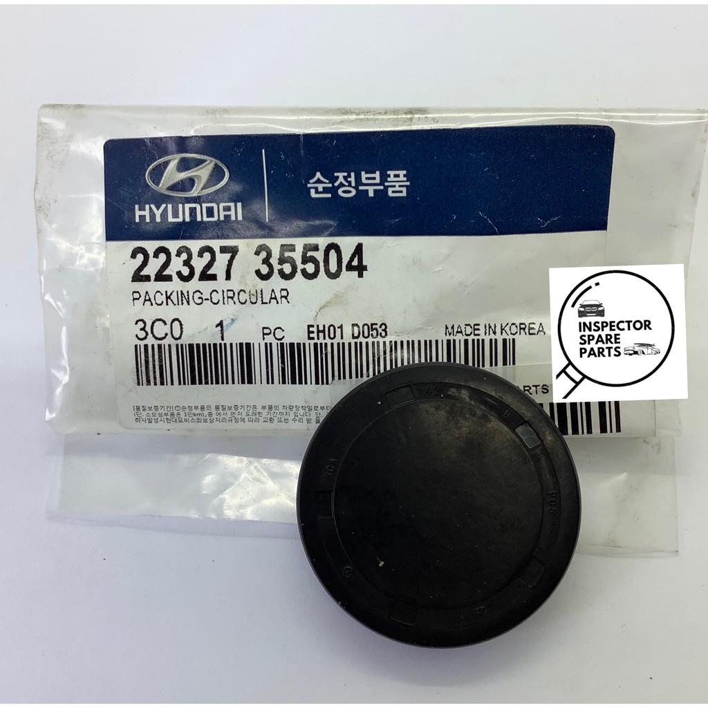 ORIGINAL HYUNDAI TIMING SEAL CAP 2232735504 42mmx8mm | Shopee Malaysia