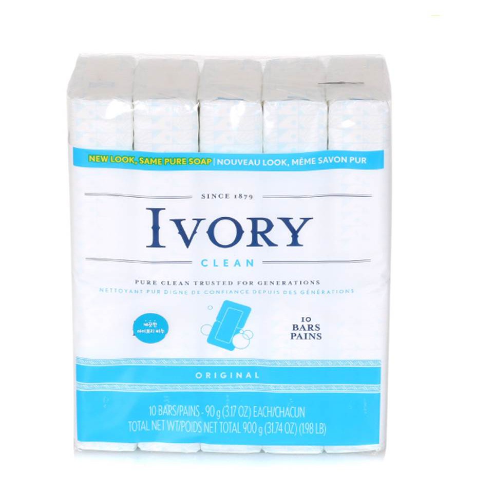 IVORY ClEAN ORIGINAL 10 BAR SOAPS / (113g x 10) | Shopee Malaysia