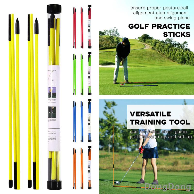 2Pack Golf Alignment Rods Training Equipment | Shopee Malaysia