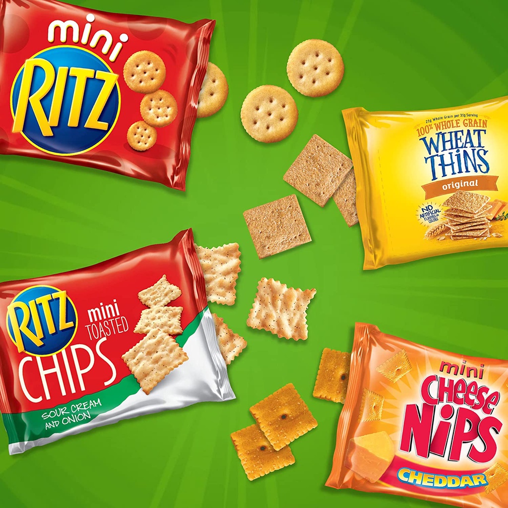 Mini Snack Snack 28g pack, imported from USA / Ritz - Ritz Toasted ...