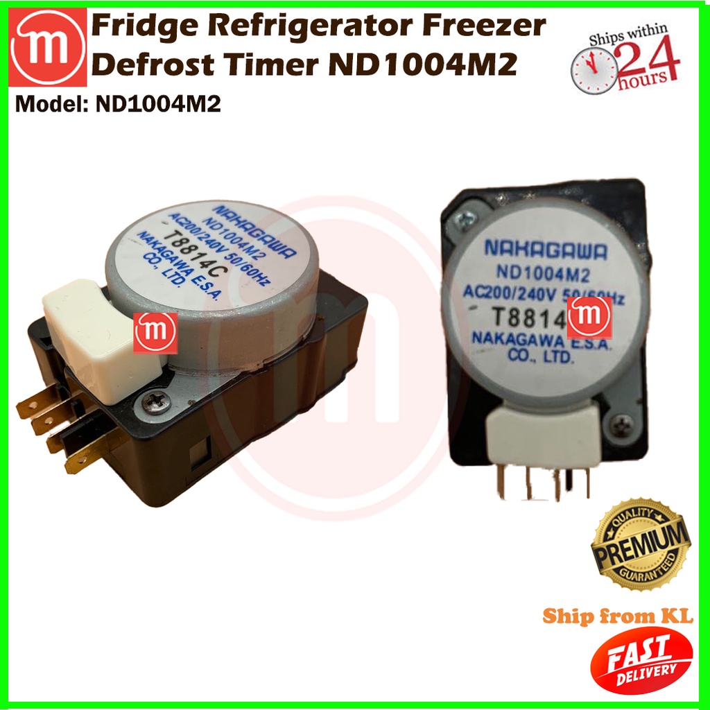 ND1004M2 Nakagawa Fridge Refrigerator Freezer Freeze Defrost Timer 4 ...