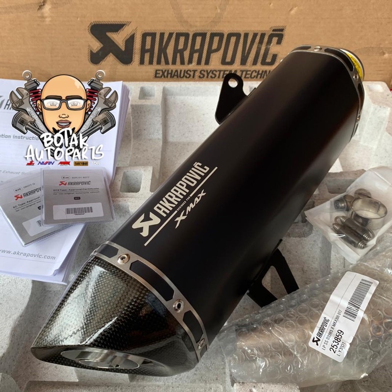 Akrapovic Xmax Black edition ( Brand New ) | Shopee Malaysia