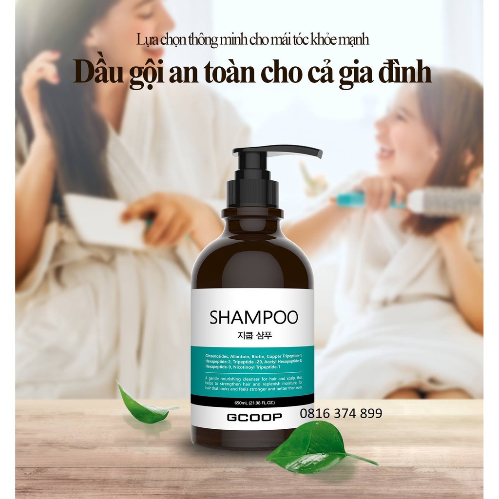 Gcoop herbal shampoo with Ginseng Extract Ha Thu O (Korea) | Shopee Malaysia