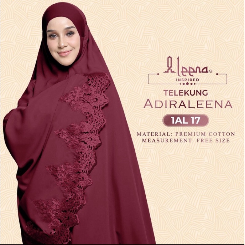 💥Hot Selling 💥 Aleena Telekung Aidraleena Collection | Shopee Malaysia