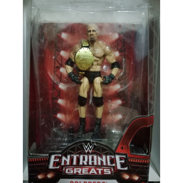 (Box Damaged) Mattel WWE Entrance Greats Goldberg Wrestling Action Figure | Shopee Malaysia