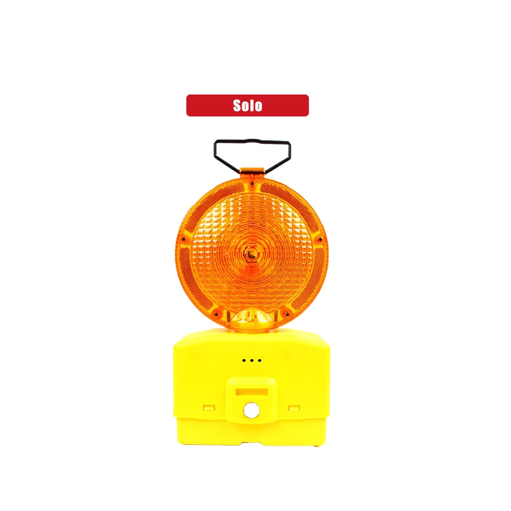 Flashing Light - Yellow Road Safety Warning Light Barricade LED Traffic ...