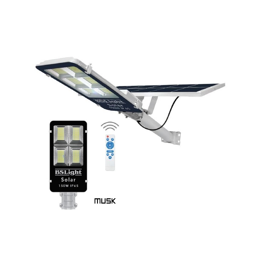 BSLIGHT LED SOLAR STREET LIGHT 6500K | Shopee Malaysia