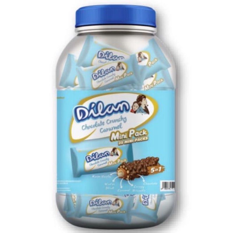 GARUDA FOOD | DILAN CHOCOLATE CRUNCHY CARAMEL MINI [ 25PCS ] READY ...