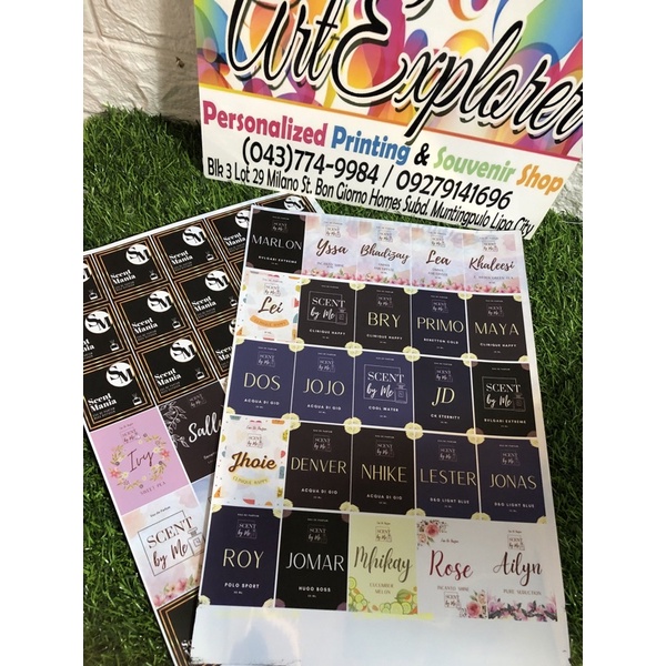 Sticker Label Product Label | Shopee Malaysia