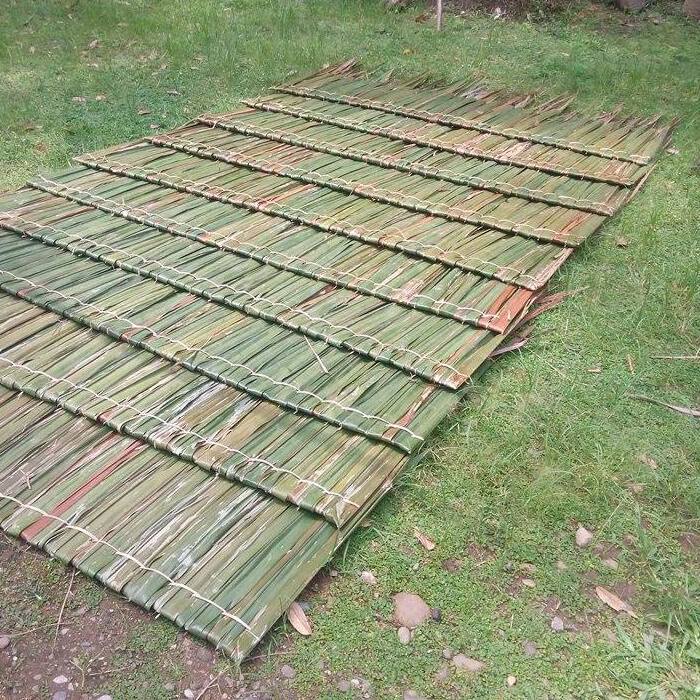 Rumbia Leaf Roof dahon Roof natural gazebo Roof | Shopee Malaysia