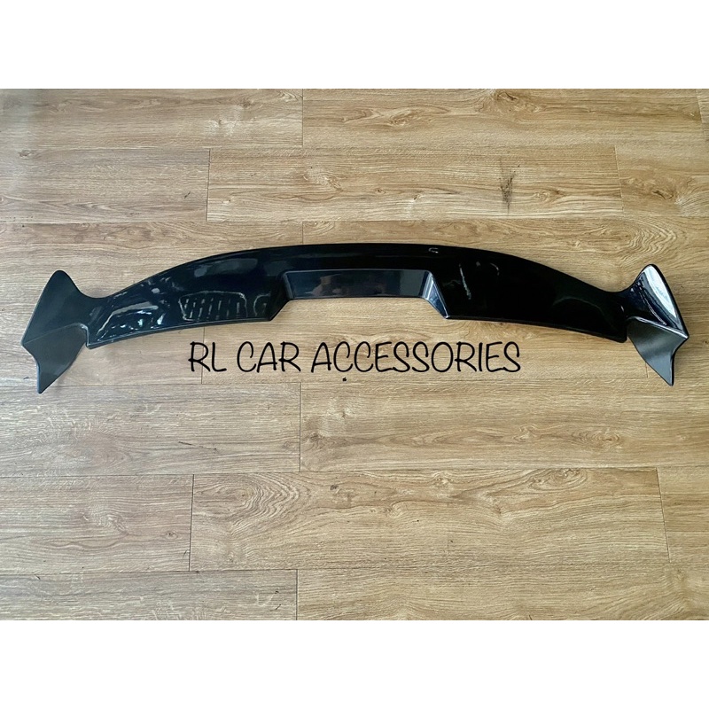 Mitsubishi xpander sport style rear roof top spoiler lip bodykit body ...