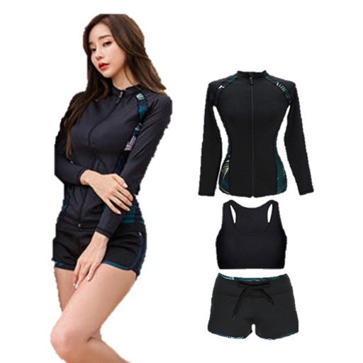 105 Msia Stock Rearguards Couple Men Women Long Sleeve Short Pants