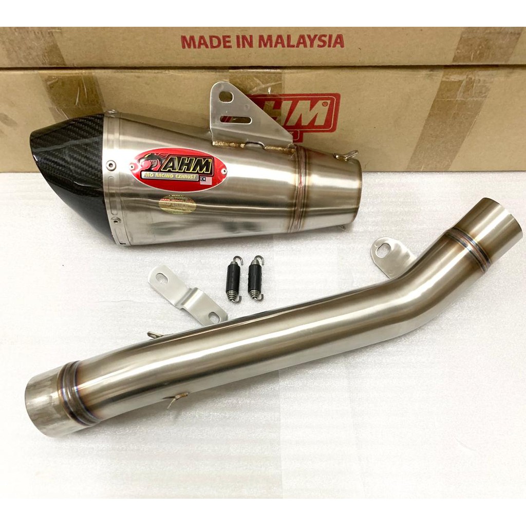 ORIGINAL AHM EXHAUST RC EKZOS Z1R SERIES SLIP ON KAWASAKI ZX6R #READY ...