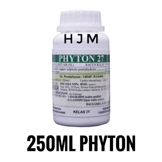 PHYTON 27 SL 250ML KAWALAN KULAT DAN BAWAAN BAKTERIA | Shopee Malaysia