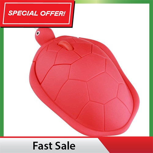 Turtle Shape Wired Mouse Cute Mini Laptop Mouse 1600 DPI Optical Sensor ...